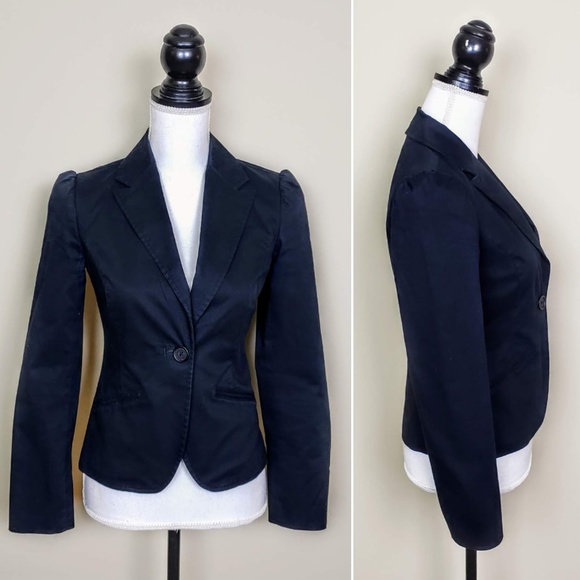 GAP | Jackets & Coats | Gap Blazer Black Single Button Career 2 | Poshmark